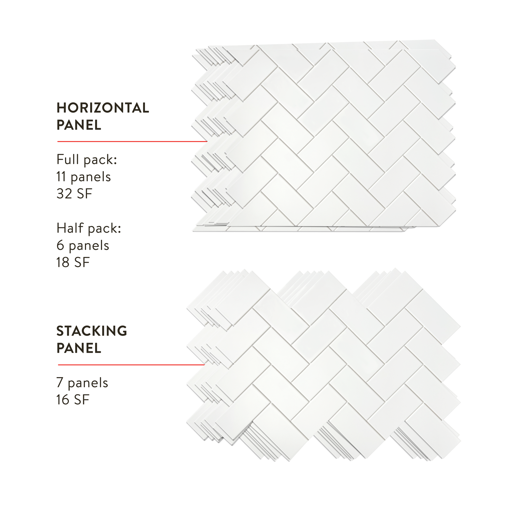 3x6" Herringbone – Shop Six3Tile