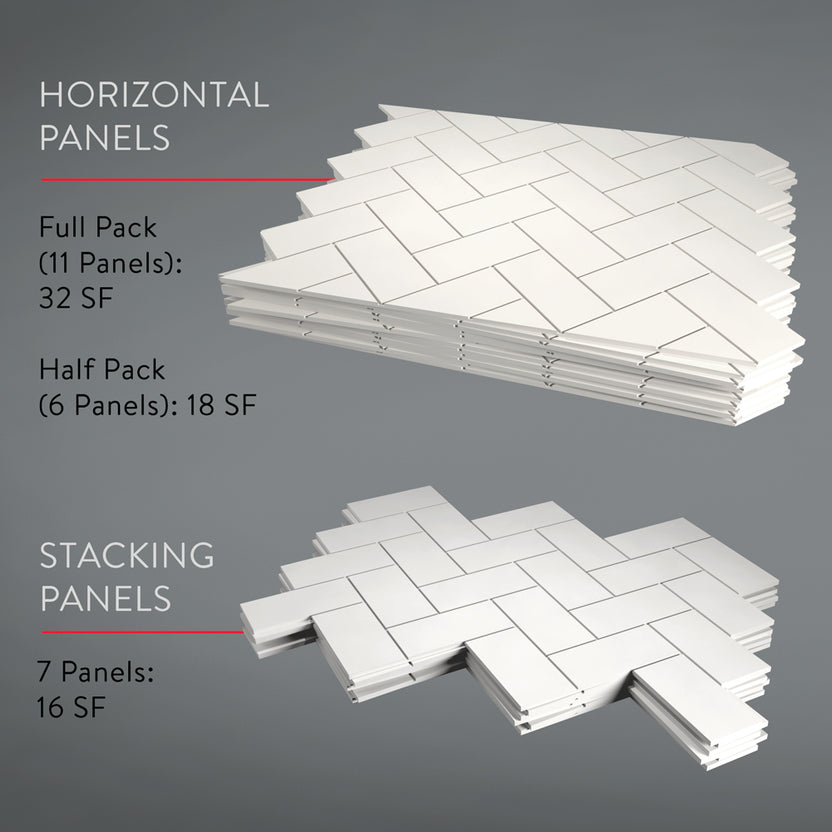 3x6" Herringbone – Shop Six3Tile